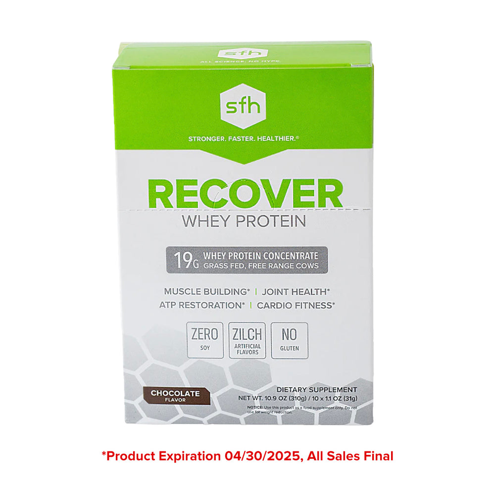 SFH RECOVER Whey Protein | Expanding the Science of Recovery Beyond Protein