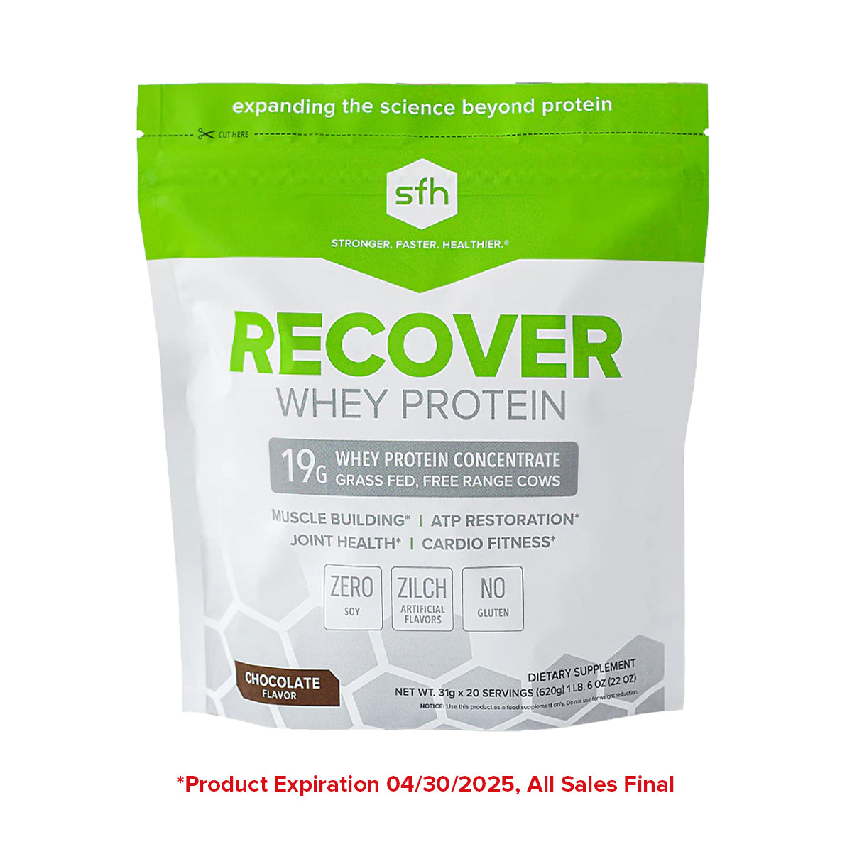 SFH RECOVER Whey Protein | Expanding the Science of Recovery Beyond Protein