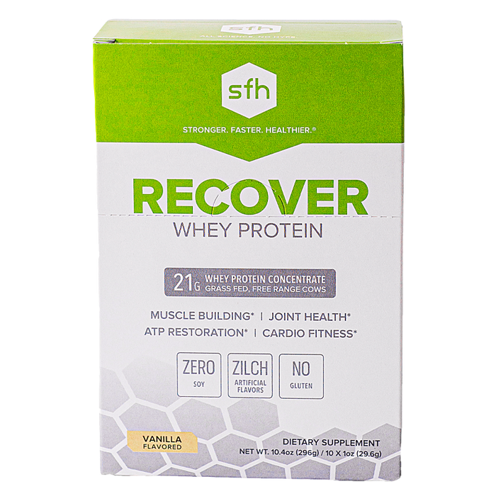 SFH RECOVER Whey Protein | Expanding the Science of Recovery Beyond Protein