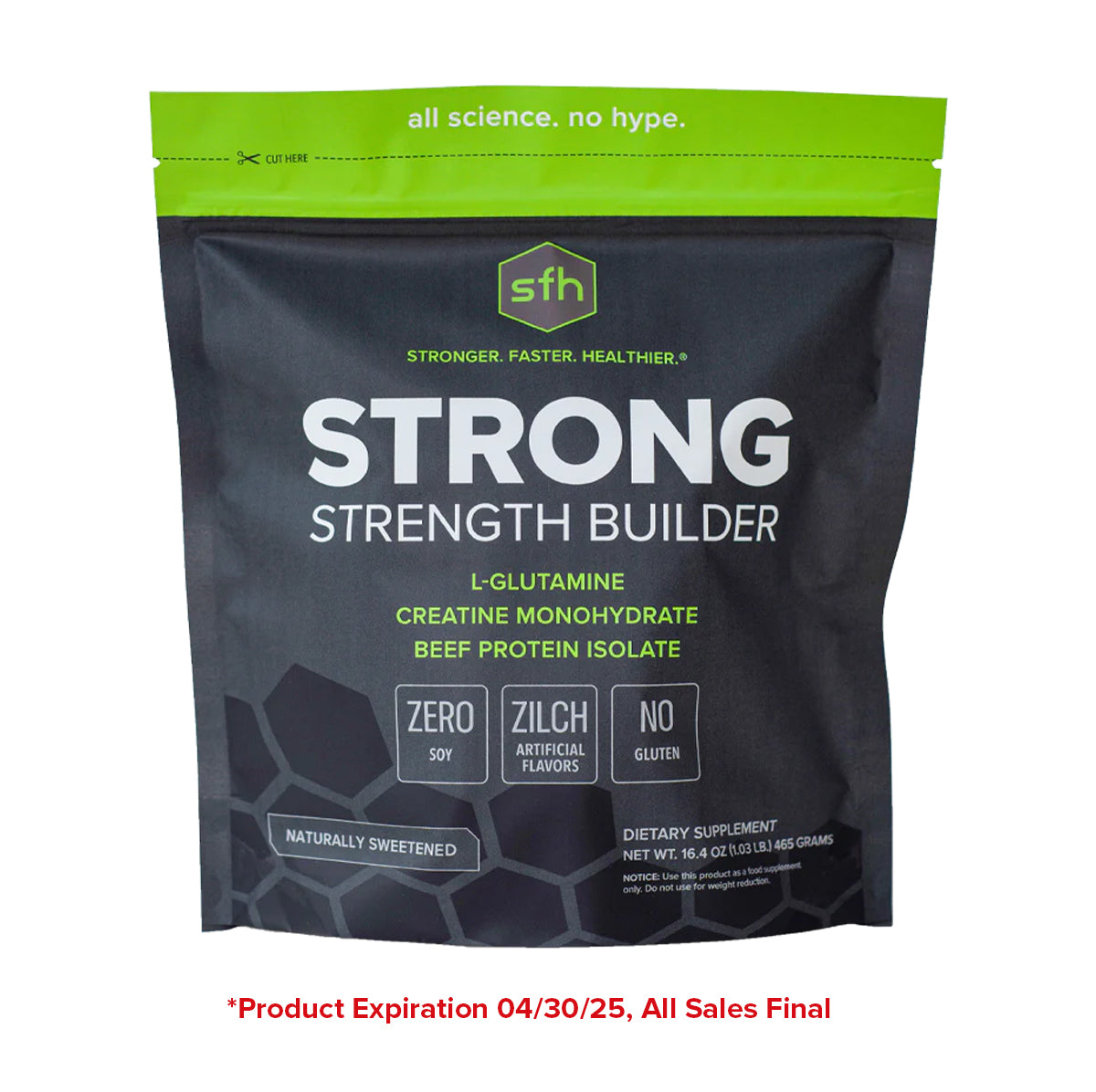 SFH STRONG Muscle Builder | Enhance your Protein Shake