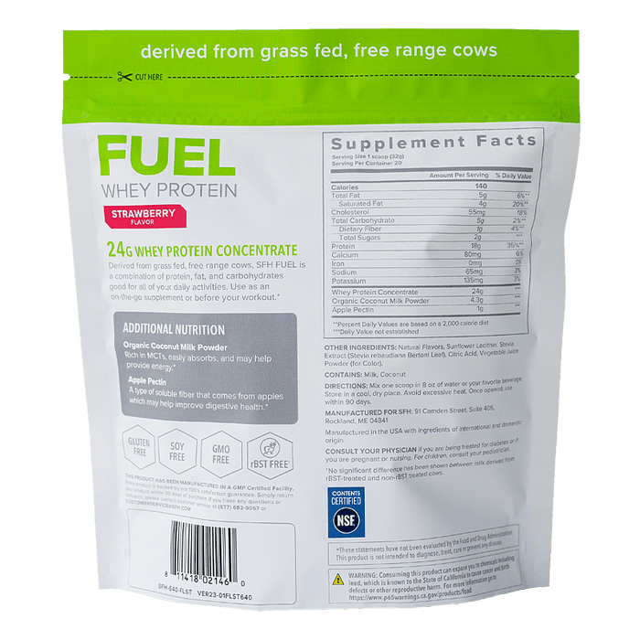 Fuel Whey Protein for Daily Energy