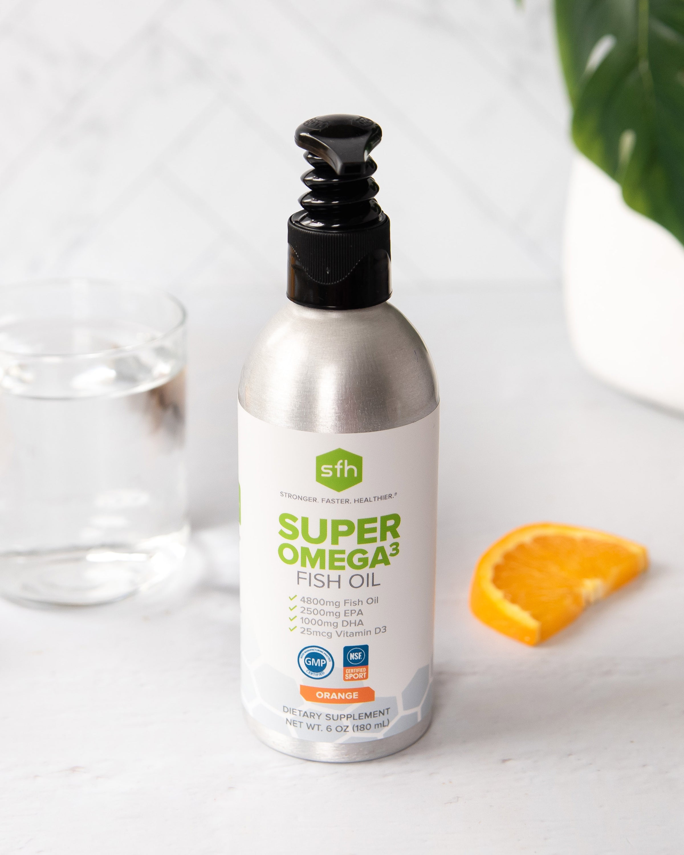 SFH Omega-3 Fish Oil + Vitamin D3 | Highest Concentrated EPA DHA