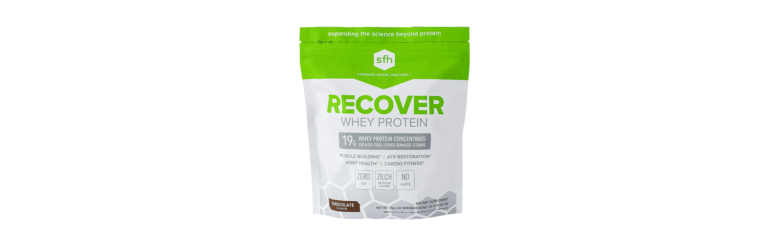SFH RECOVER Whey Protein | Expanding the Science of Recovery Beyond Protein