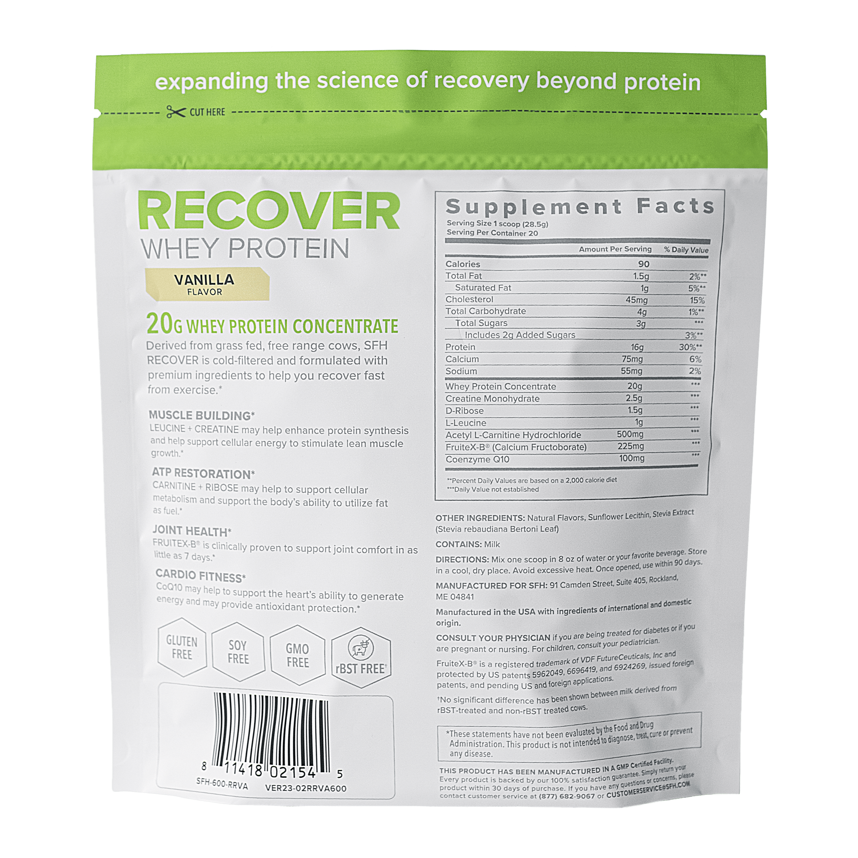Recover Whey Protein for Recovery