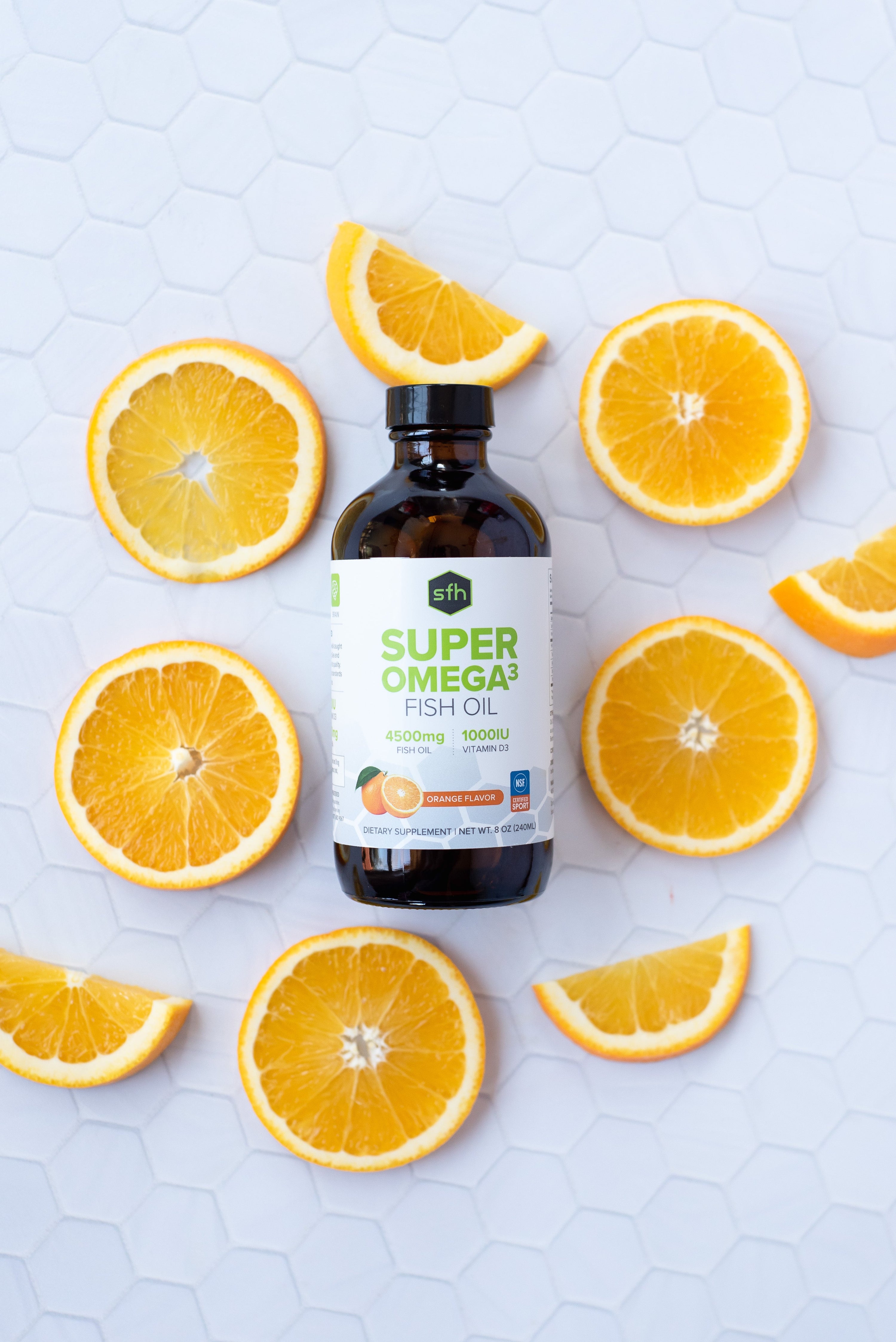 Super Omega-3 Fish Oil + Vitamin D3 | Heart & Brain Health